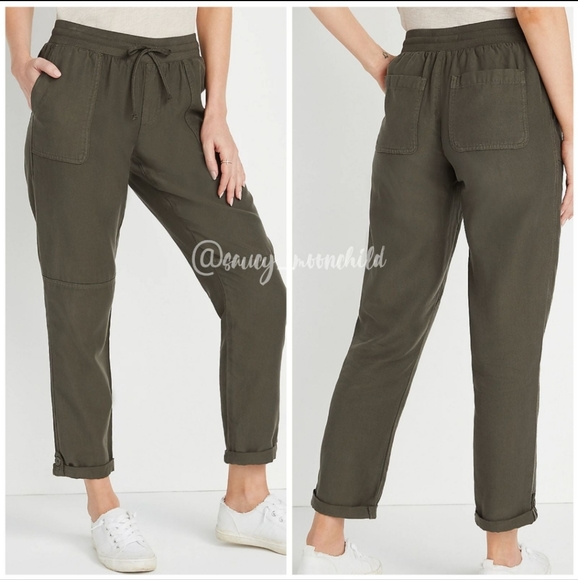 Maurices | Pants & Jumpsuits | Maurices Pitted Olive Weekender Solid ...